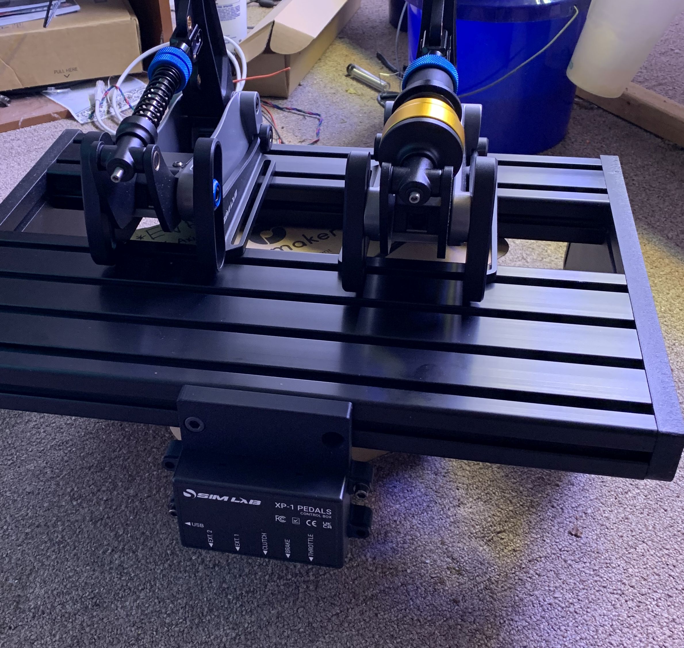 Alternate Sim-Lab XP-1 Pedals Control Box Mount by edbdii | Download ...