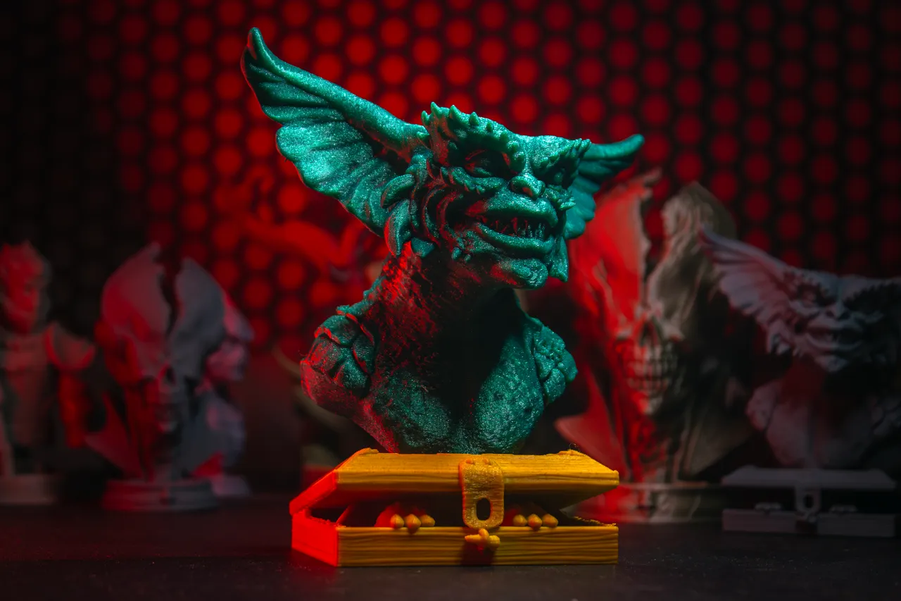 Gremlin bust by Wekster | Download free STL model | Printables.com