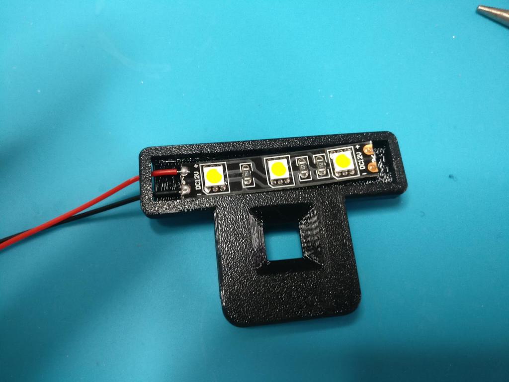 Led light cover for Articulating Raspberry Pi Camera Mount by ...