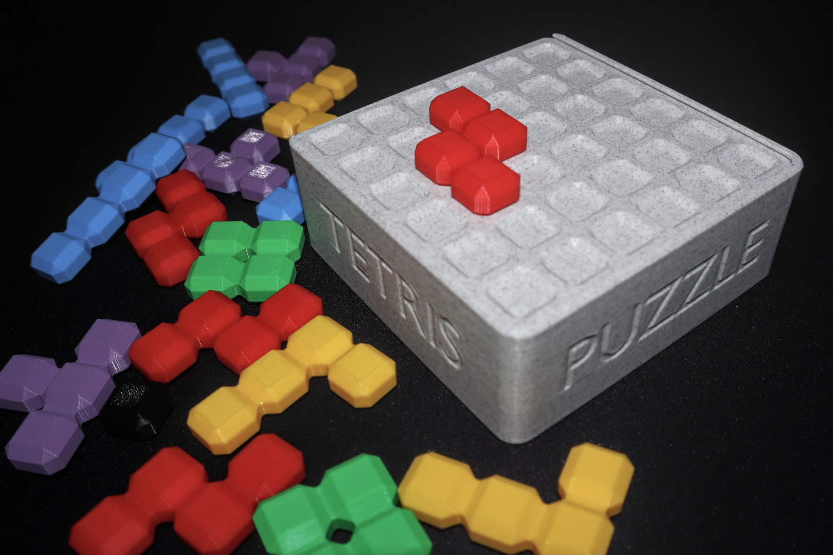 Tetris puzzle by Make by L. | Download free STL model | Printables.com