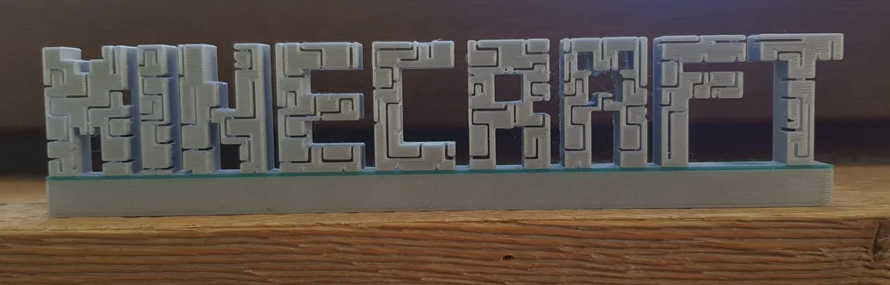 Minecraft logo by tomy983 | Download free STL model | Printables.com