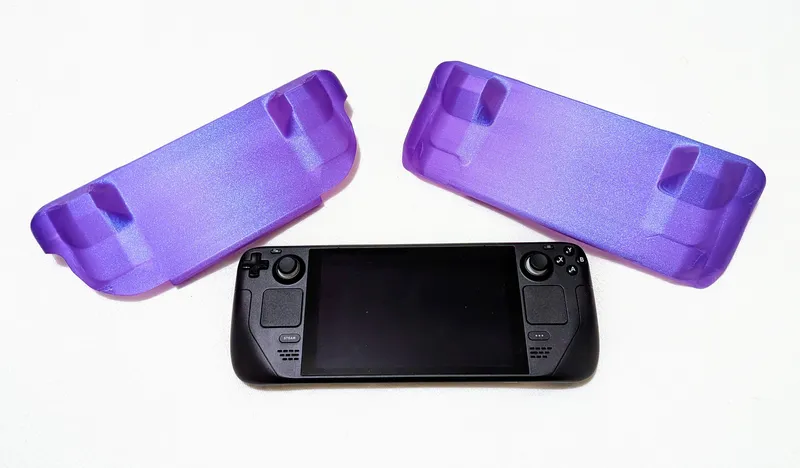 Steam Deck lightweight front cover - protects joysticks and screen by ...