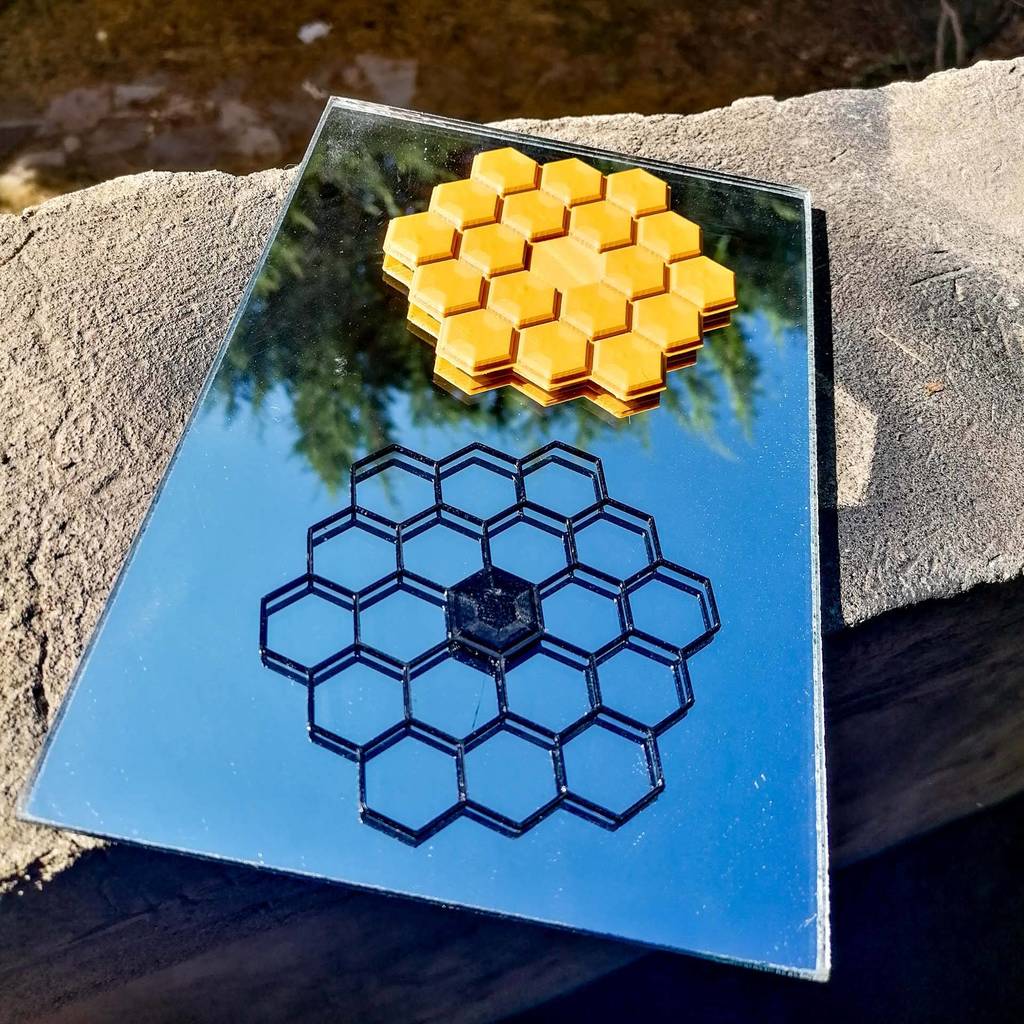JWST Original Shape Coaster 1:64 scale by LexFran | Download free STL ...