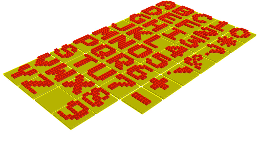 Original In-Game PacMan Font (Plain Background) by LexFran | Download ...