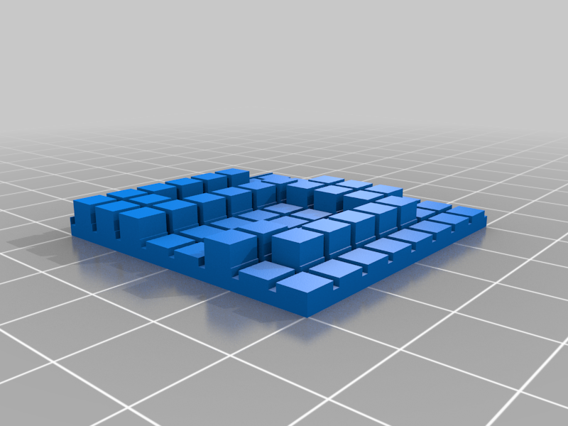 Original In-Game PacMan Font by LexFran | Download free STL model ...
