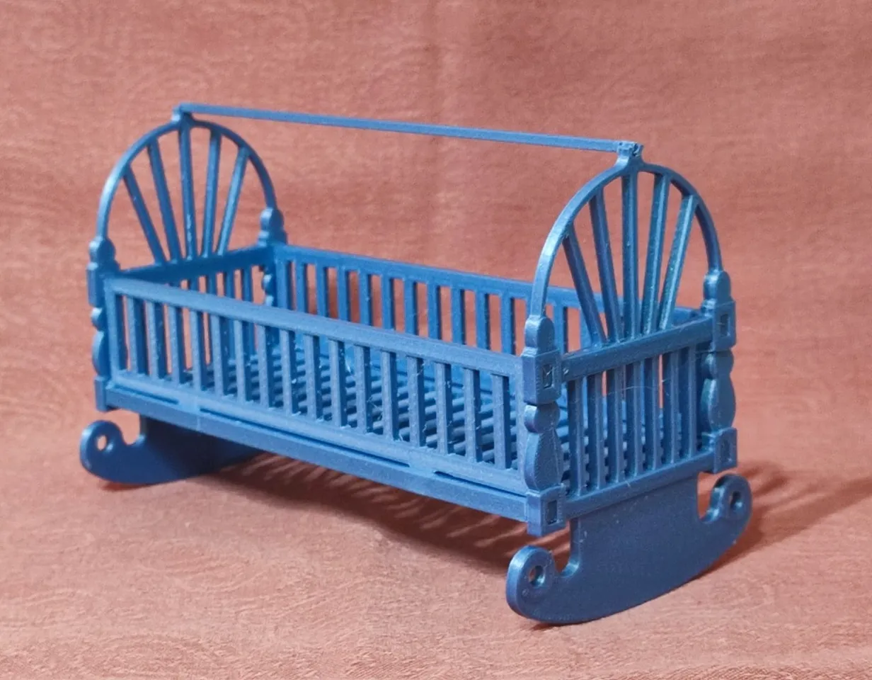 Historical Cradle by Cayichen | Download free STL model | Printables.com