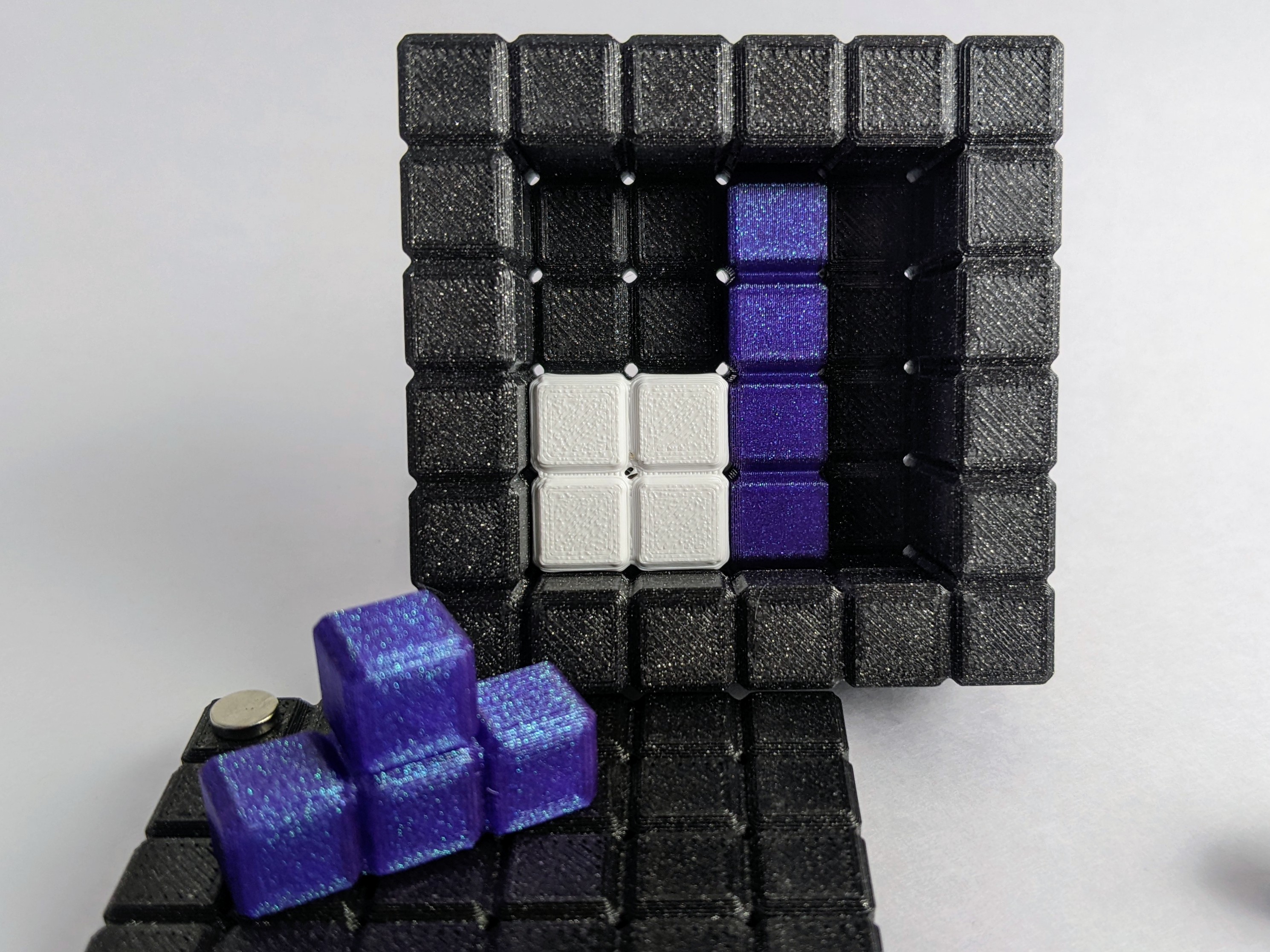 Tetrominoes 3d Tetris Puzzle Box By Grandpa 3dprints Download Free Stl Model