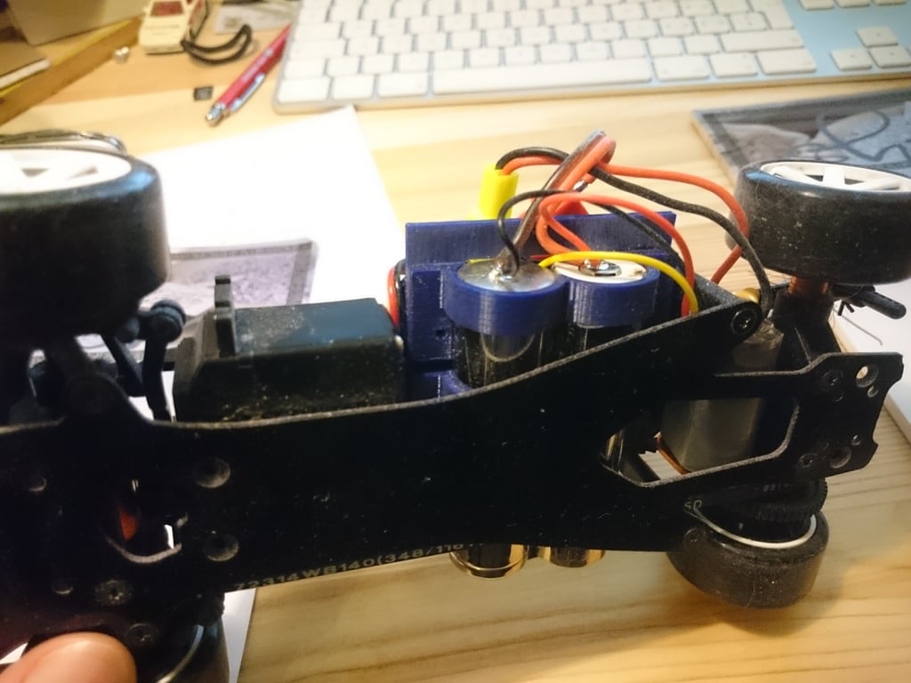 Micro-RS4 Battery Holder by michimartini | Download free STL model ...
