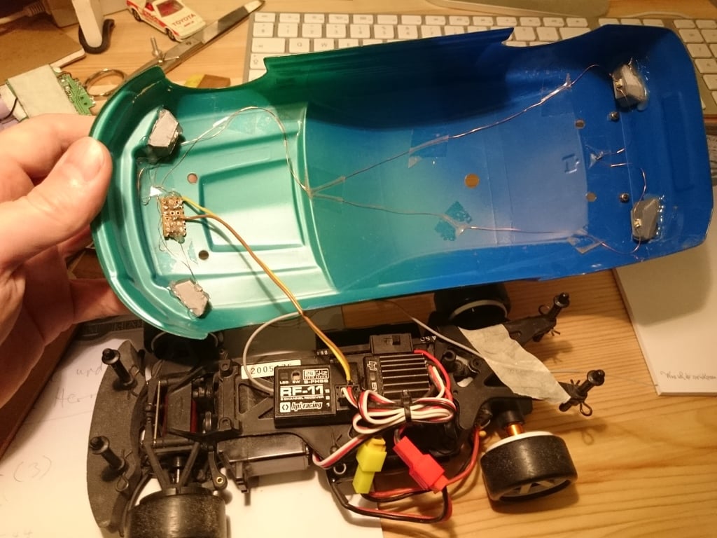 Light Buckets for HPI micro-RS4 Falken Tire Ford Mustang by ...
