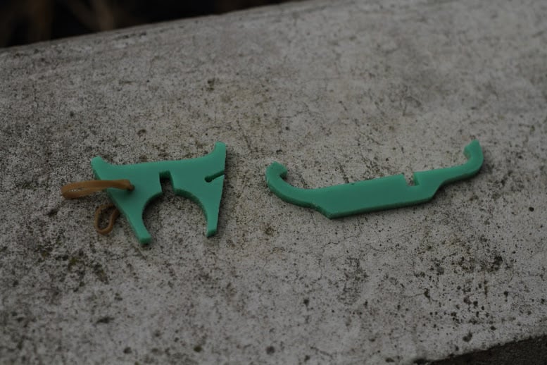 Bike-Clamp for HTC-Wildfire-S on Bontrager handlebar by michimartini | Download free STL model ...