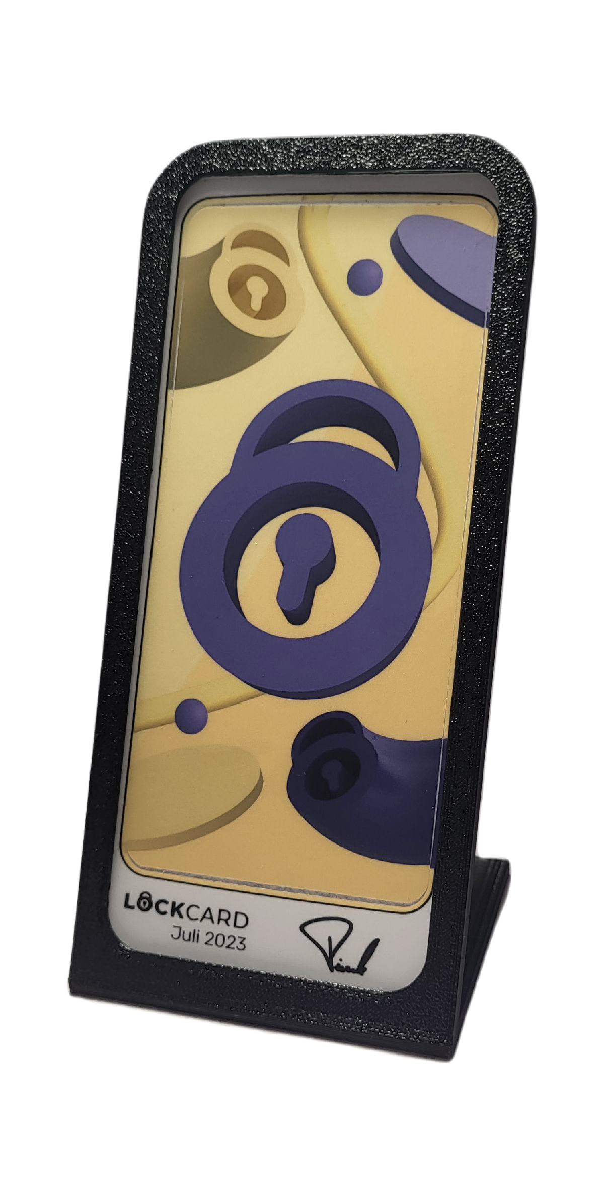 Lockcard Sammelsticker Halter by Jonas-Luetolf | Download free STL ...