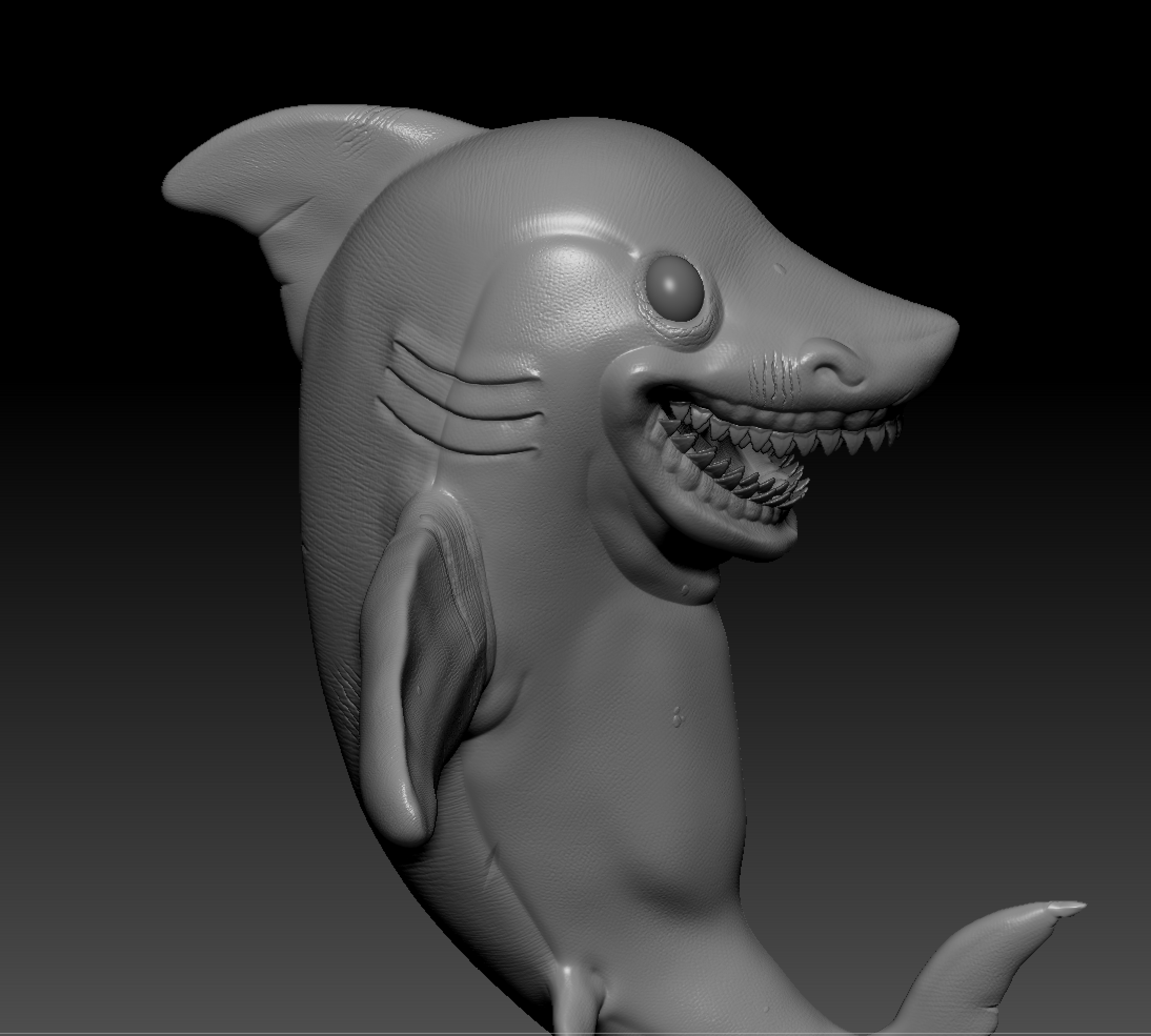 SHARK CHILD "TOYITO" by JUGUETERO 3D | Download free STL model ...