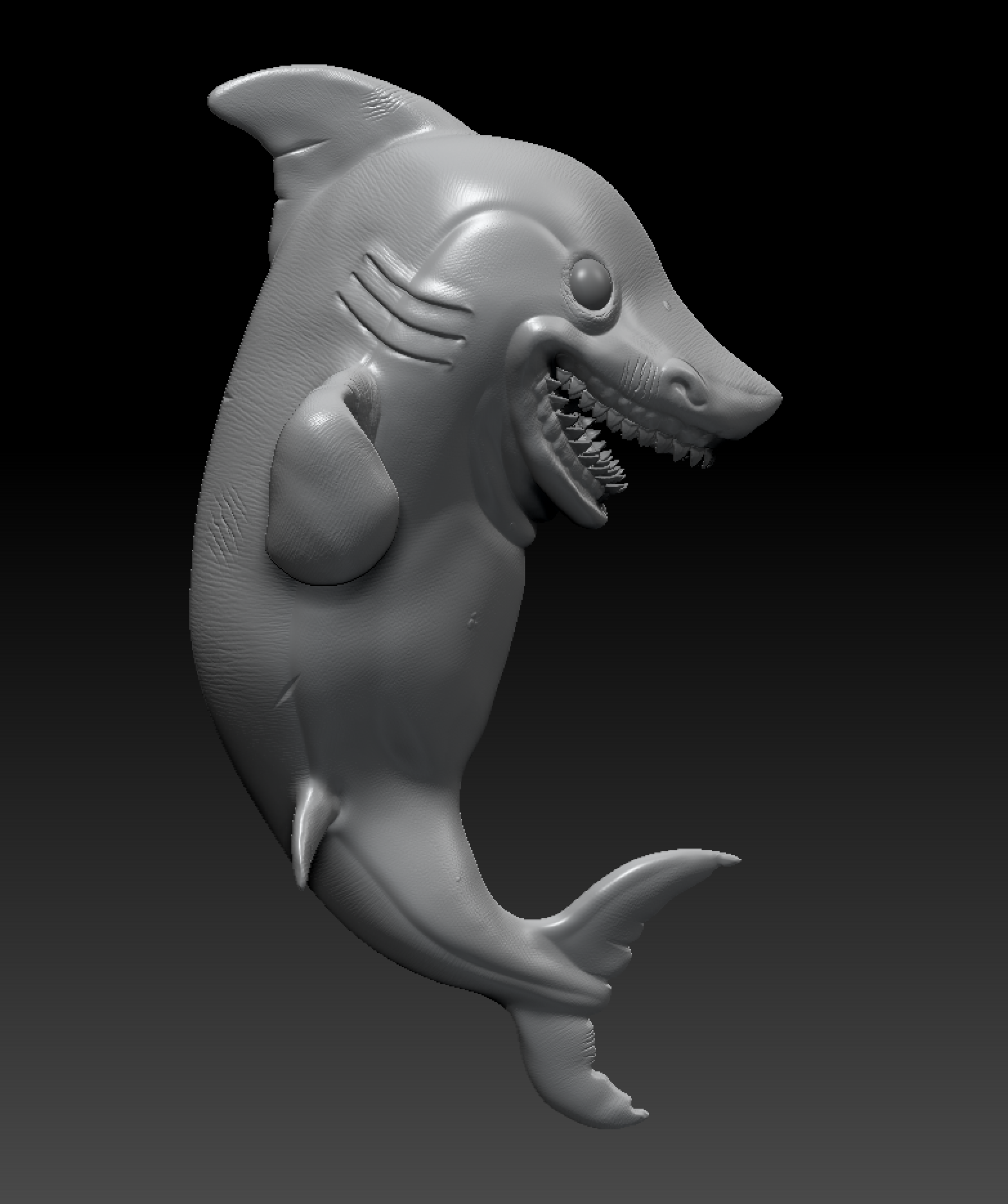 SHARK CHILD "TOYITO" by JUGUETERO 3D | Download free STL model ...