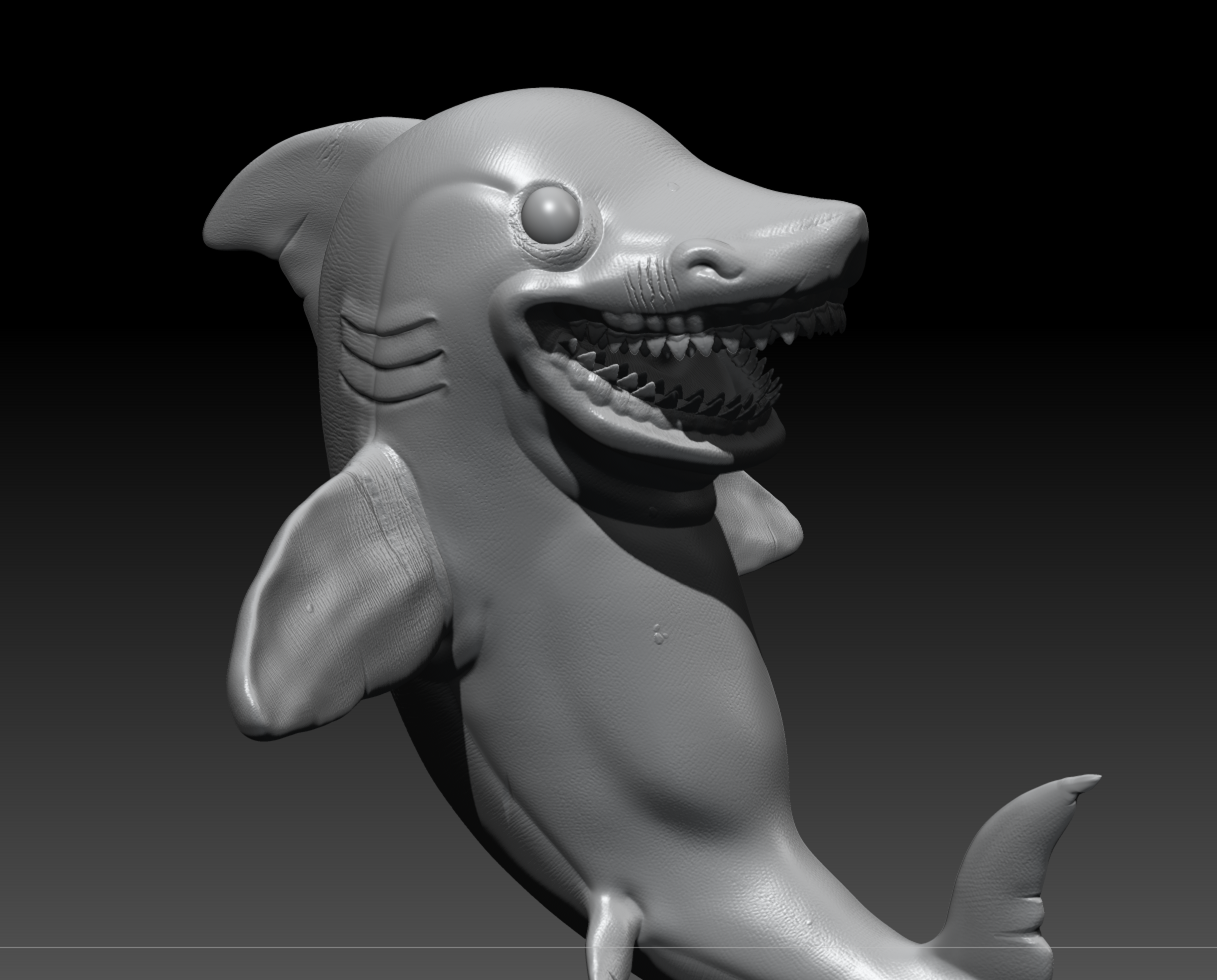 SHARK CHILD "TOYITO" by JUGUETERO 3D | Download free STL model ...