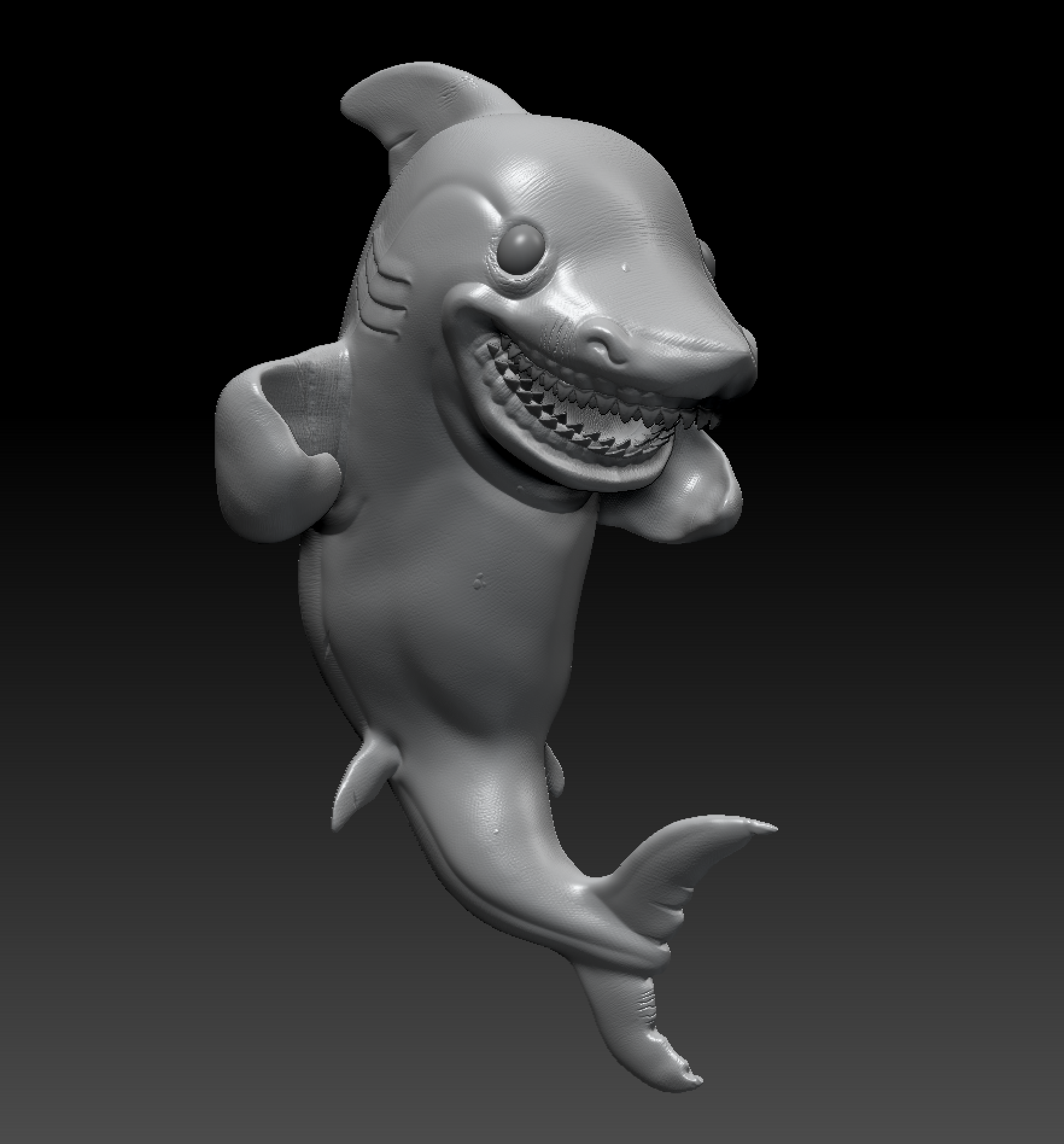 SHARK CHILD "TOYITO" by JUGUETERO 3D | Download free STL model ...