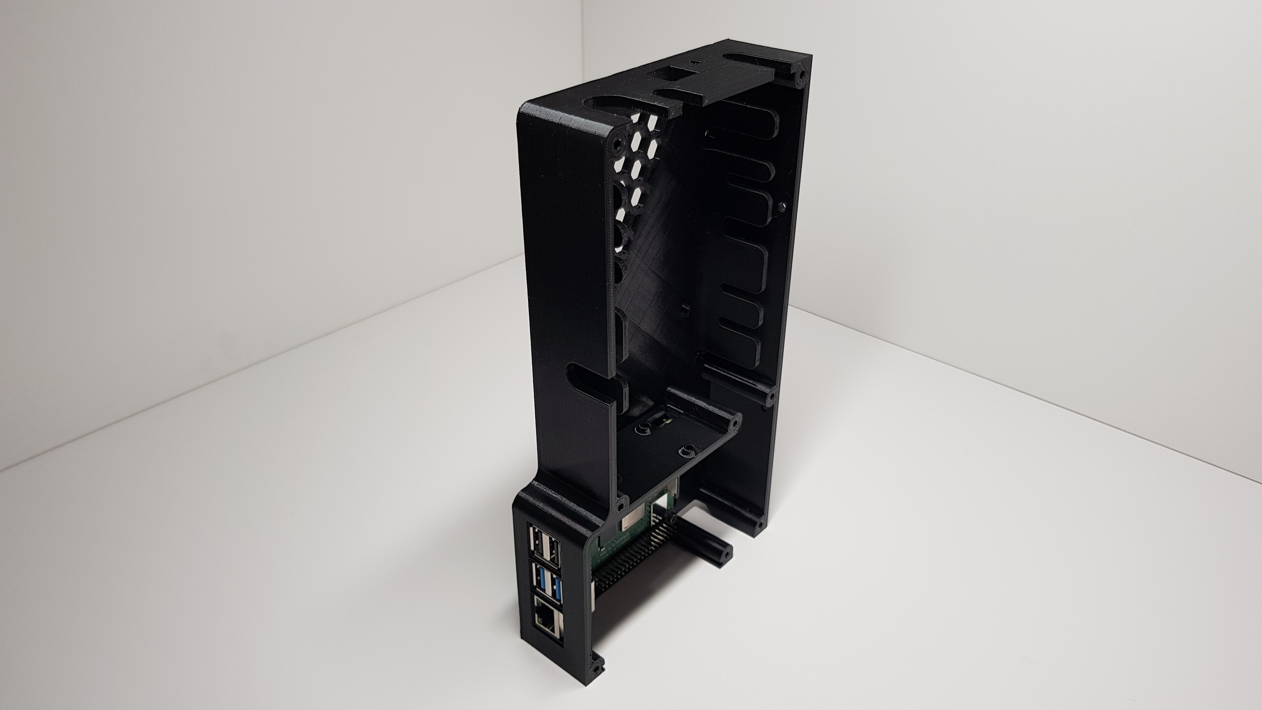 Prusa MK3/S Einsy Raspberry PI 4B/3B Enclosure with support Brace von ...