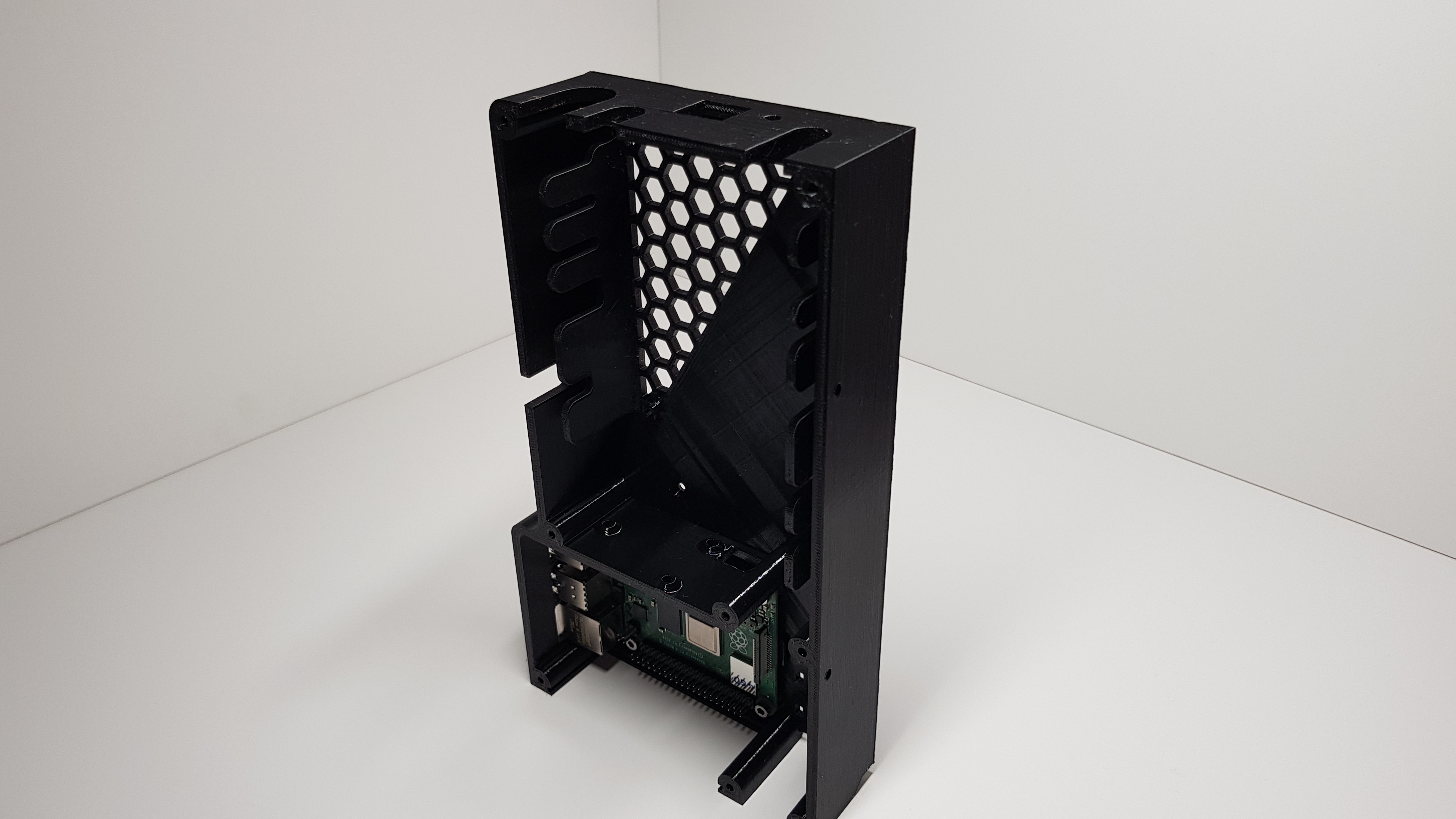 Prusa MK3/S Einsy Raspberry PI 4B/3B Enclosure with support Brace by ...