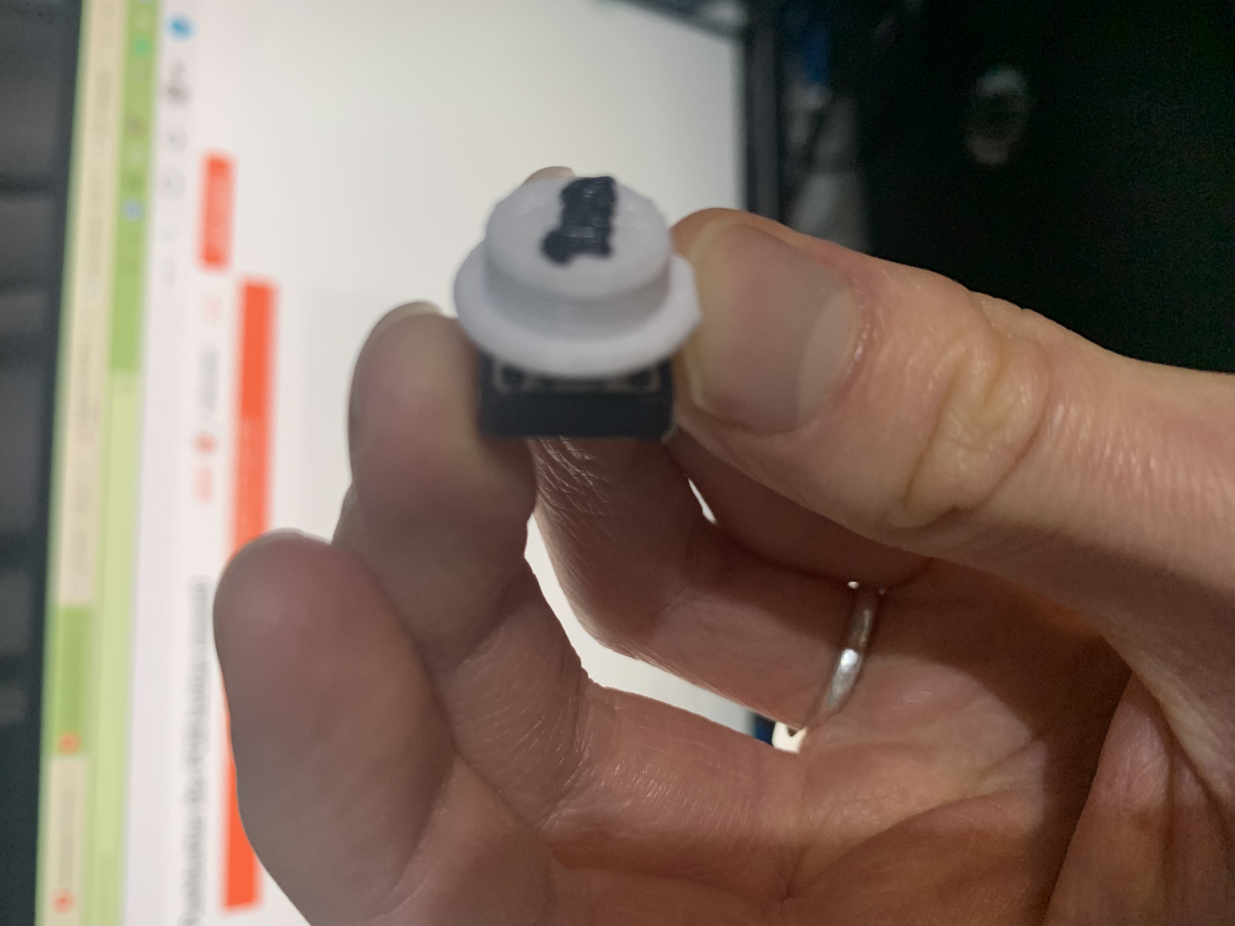 Pushbutton (for PCB button mount) by sweetpotato | Download free STL model | Printables.com