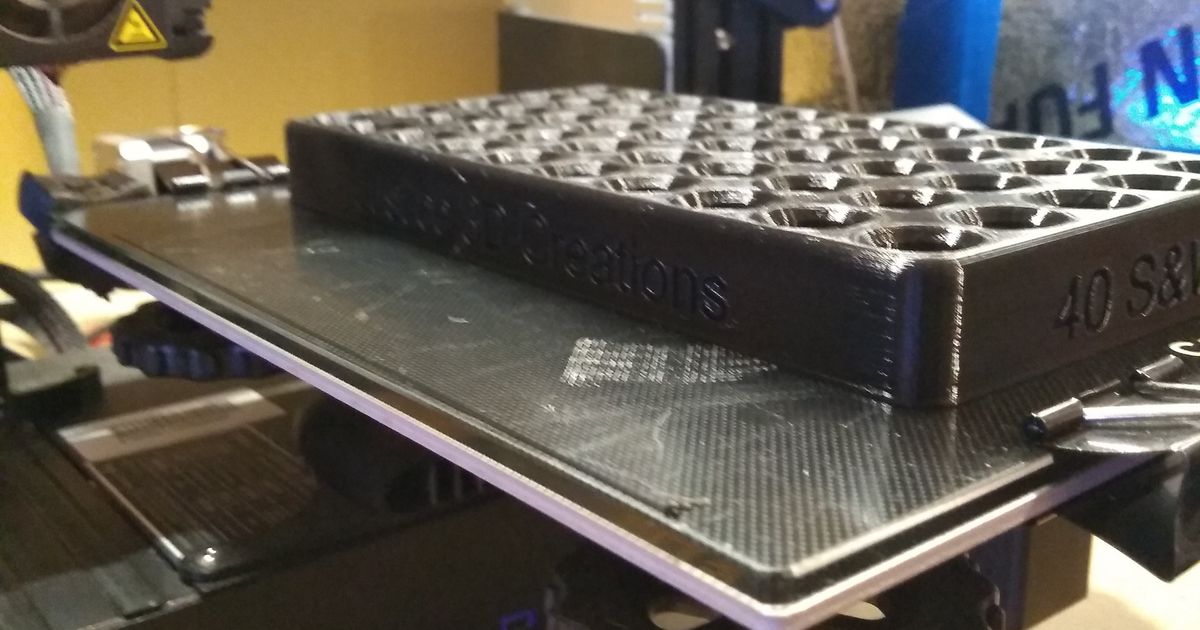 40 S&W Loading Block by Justice 3D Creations | Download free STL model ...