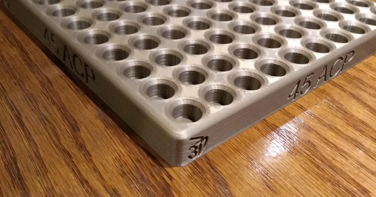 45ACP Loading Block by Justice 3D Creations | Download free STL model ...