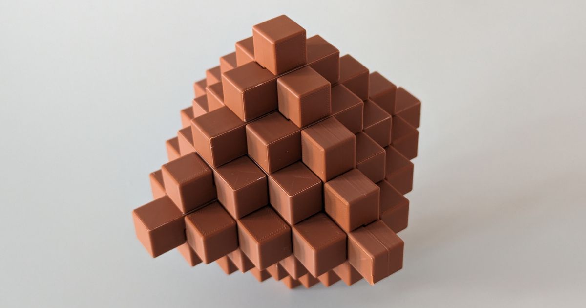 Luban Lock Puzzle by Jermaine T. Mehrlich | Download free STL model ...