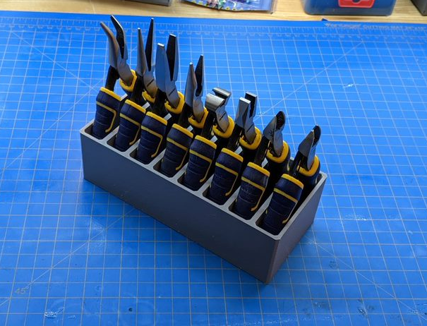 Plier and Wire Stripper Organizers by Jason Traud | Download free STL ...
