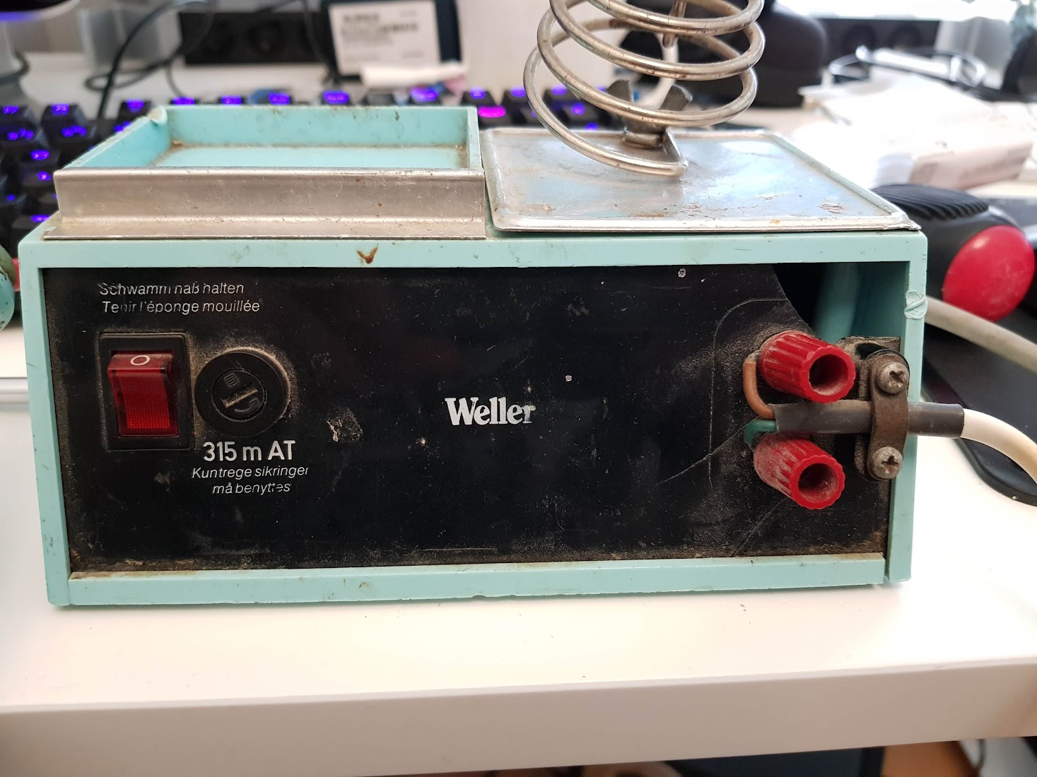 Front panel for Weller WTCP Magnastat soldering station by Haprog ...