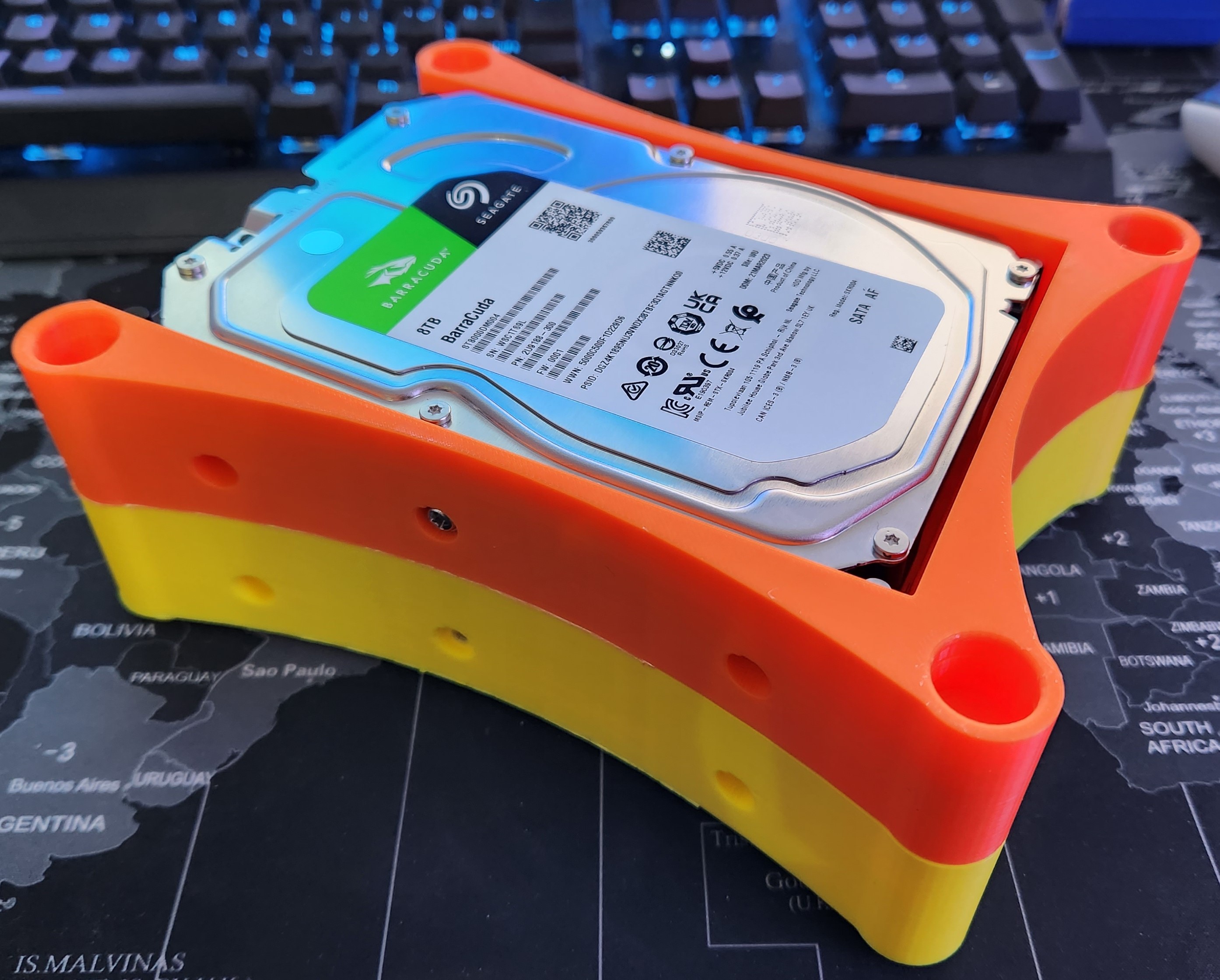 StackNAS - Stackable HDDs for Qube 500 by SculptedLayers | Download ...