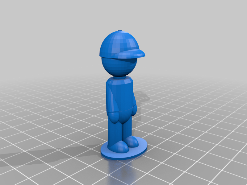 construction worker model by Efe Yağız Soysal | Download free STL model ...