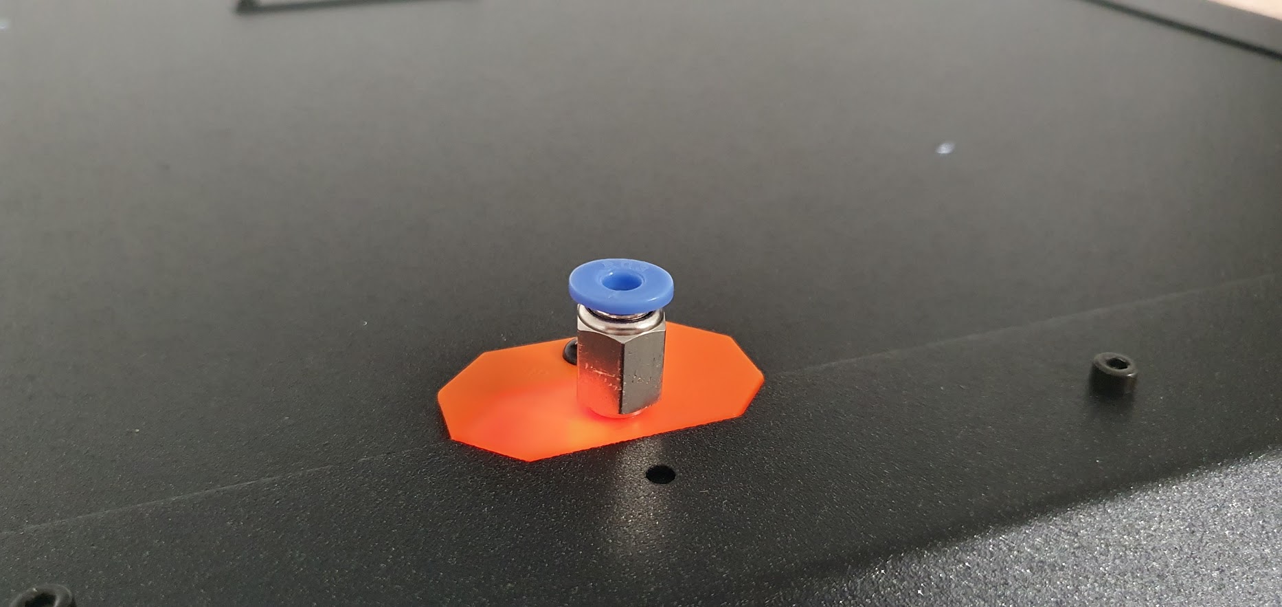 Top plug edge passthrough for PTFE tube PC4-M5 (QSM-M5) by orian ...