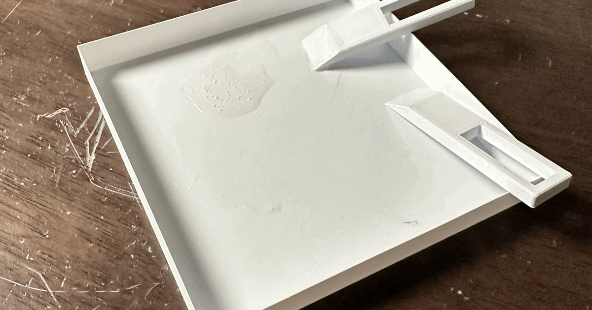Mixing Tray & Stick by DesignBuildRepeat | Download free STL model ...
