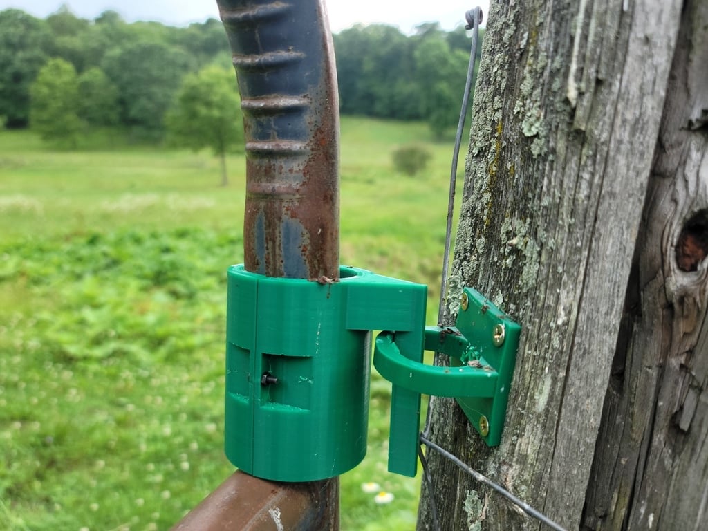 Sliding gate latch by Ginger Printing | Download free STL model ...