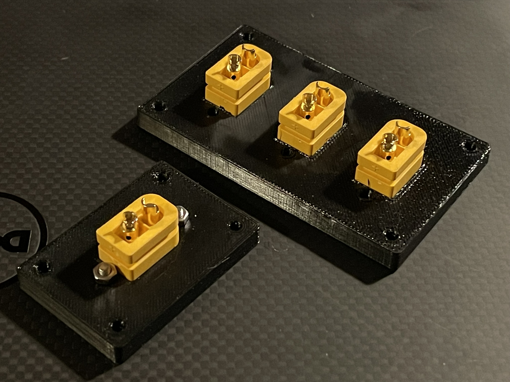XT60E-F Socket Panels by Cerberus | Download free STL model ...
