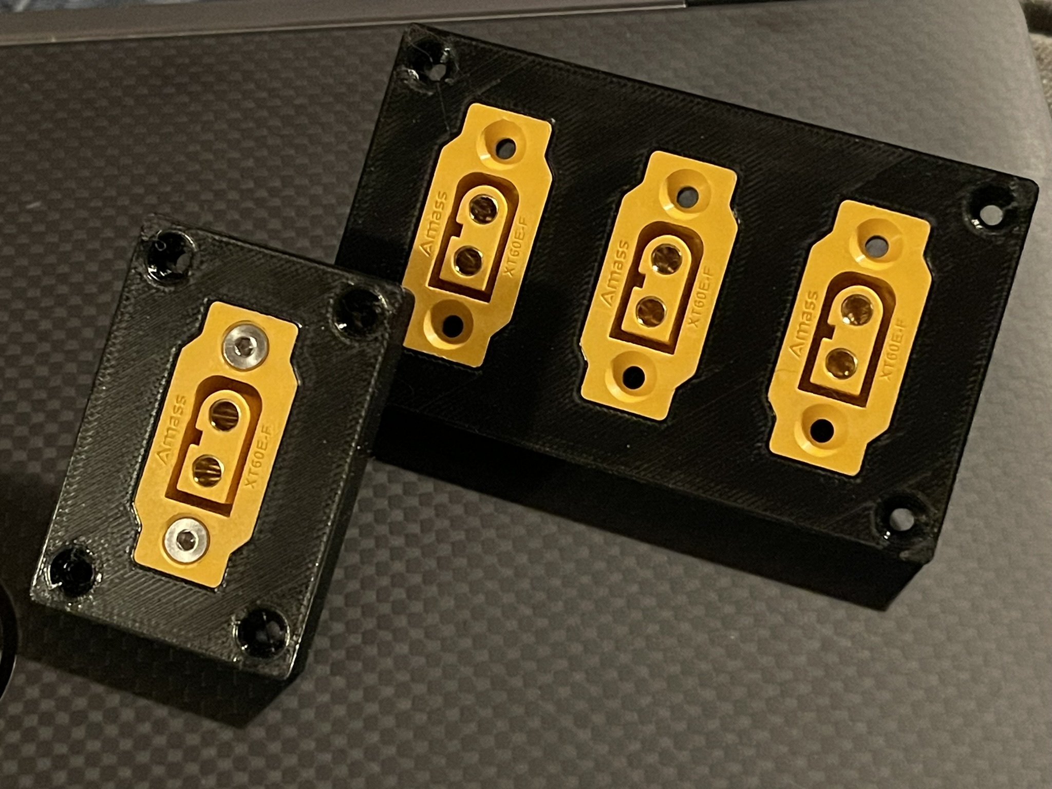 XT60E-F Socket Panels by Cerberus | Download free STL model ...