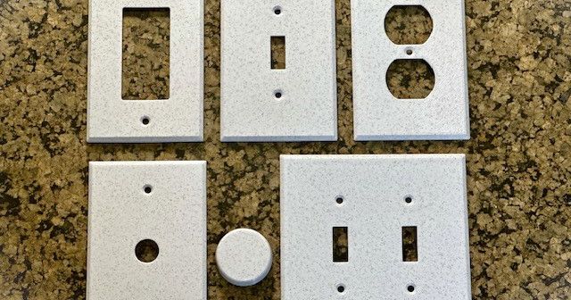 Electrical Wall Plates Outlet Covers and Light Dimmer Knob by BigB3D ...