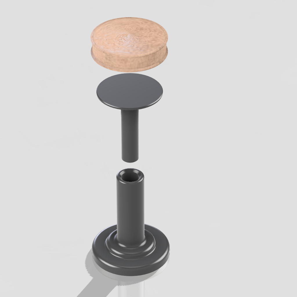 Magnetic suspension stool by Manu Paolantonio | Download free STL model ...