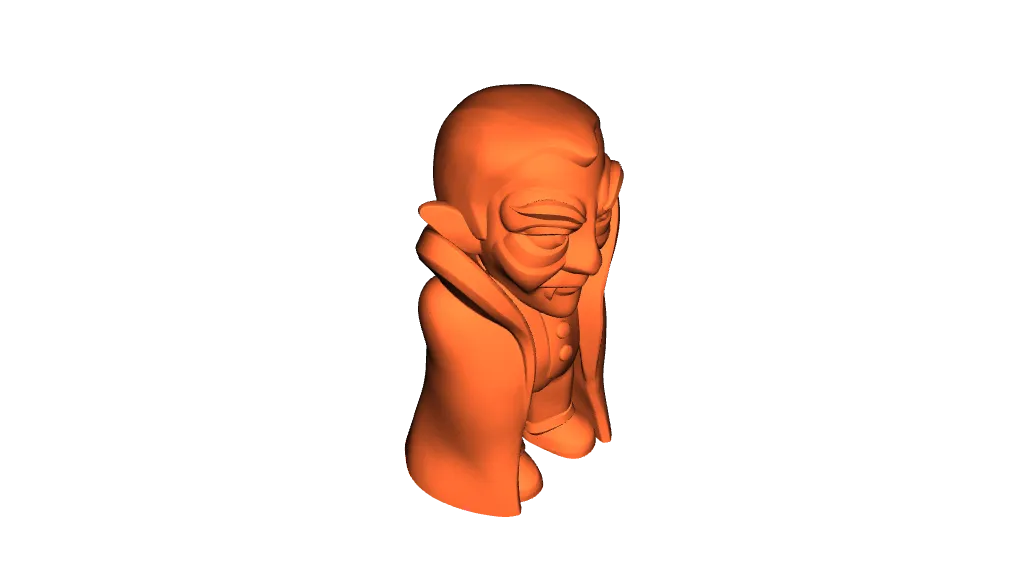 Mini Dracula - Sculptember Model #5 by 3D Printy | Download free STL ...
