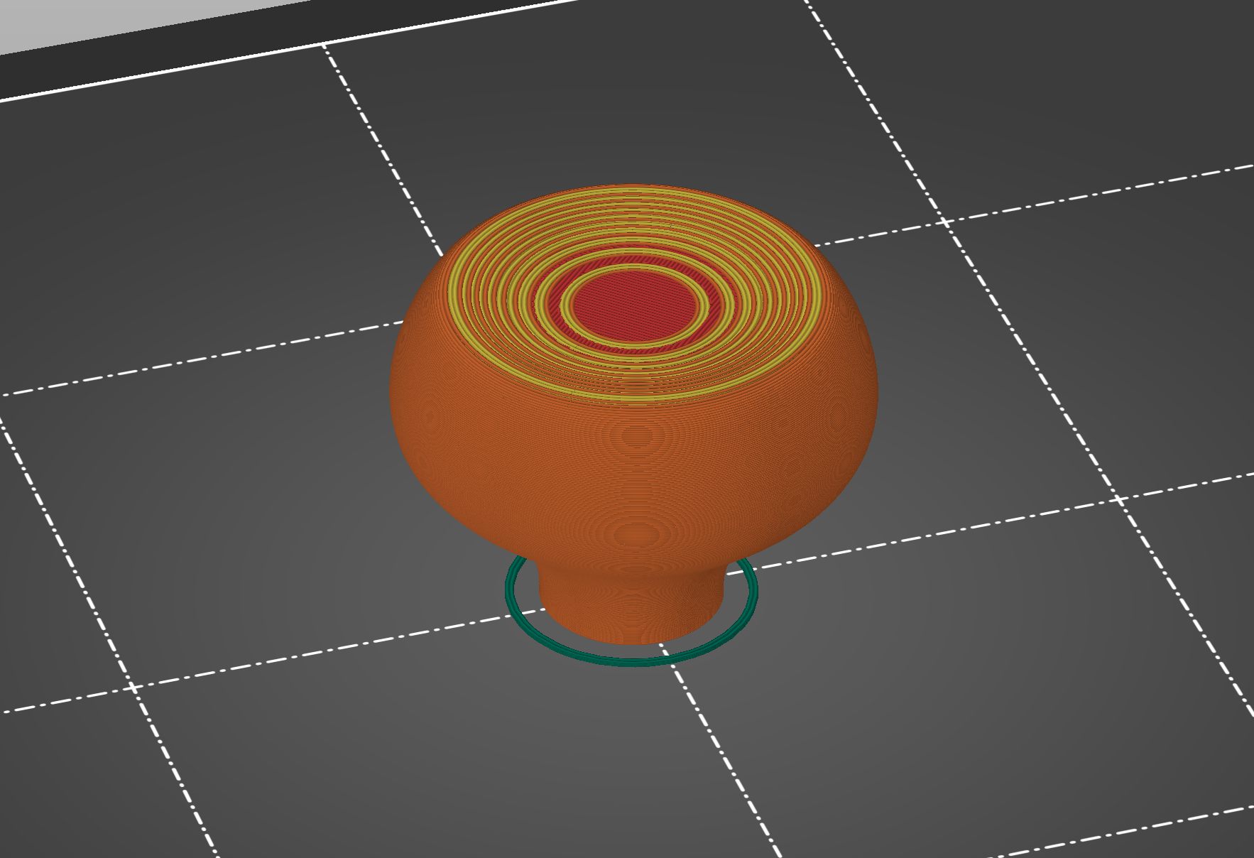 Simple Door Knob by Burns | Download free STL model | Printables.com