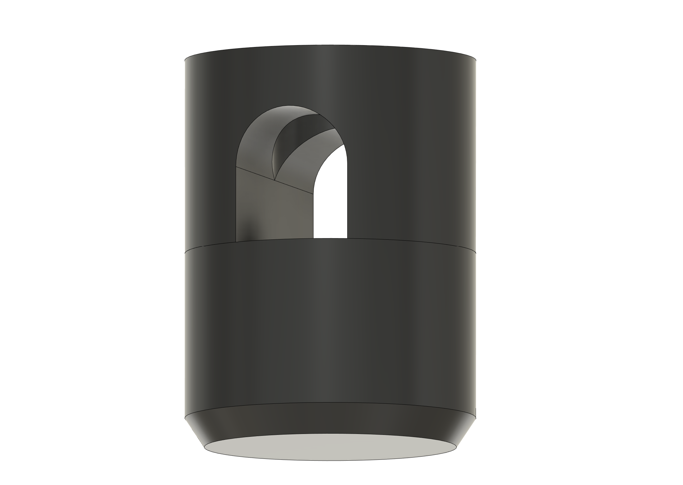 Pendant Light Cord Mount With a Hidden Screw by CagedChimp | Download ...