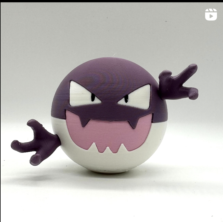 Voltorb X Haunter Fusion von Entroisdimensions | Printables Store
