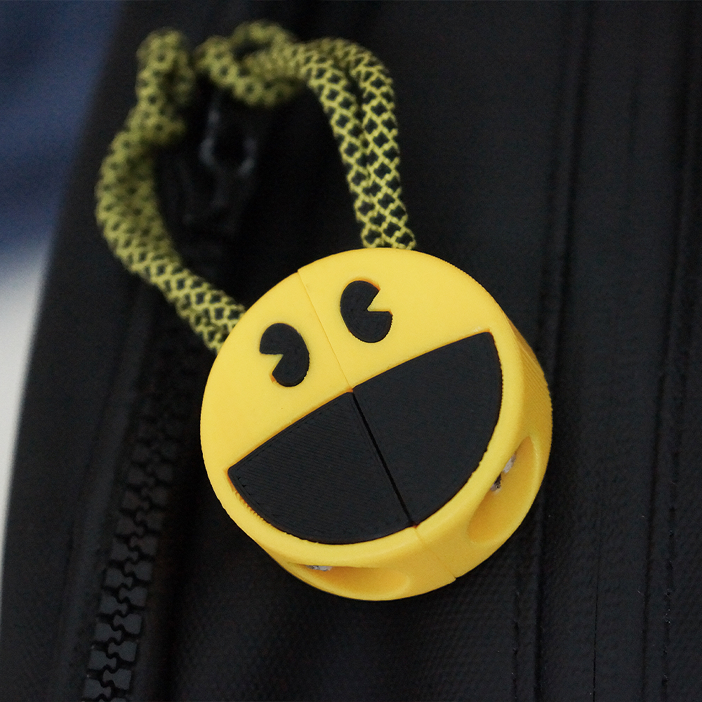 Zipper Pull - Pac Man by TWB | Download free STL model | Printables.com