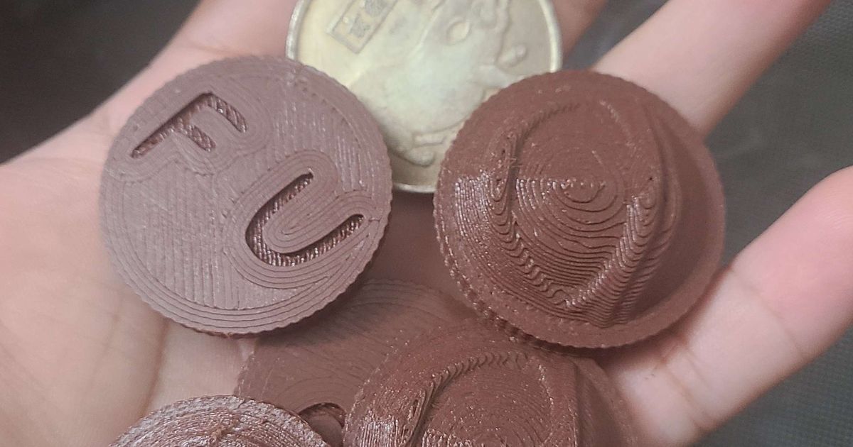 cursed coin by ontopathogenic | Download free STL model | Printables.com