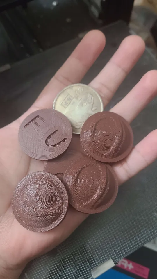 cursed coin by ontopathogenic | Download free STL model | Printables.com