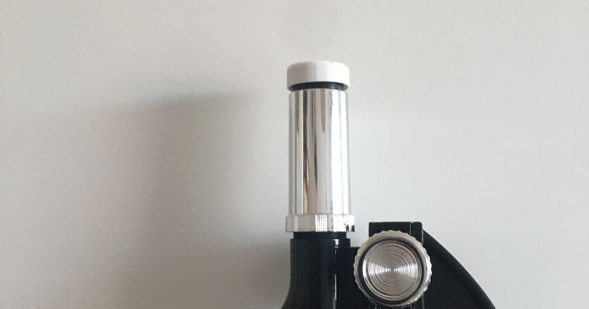 microscope cap by rebel | Download free STL model | Printables.com