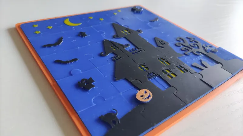 Spooky Halloween Puzzle by miziomon | Download free STL model ...
