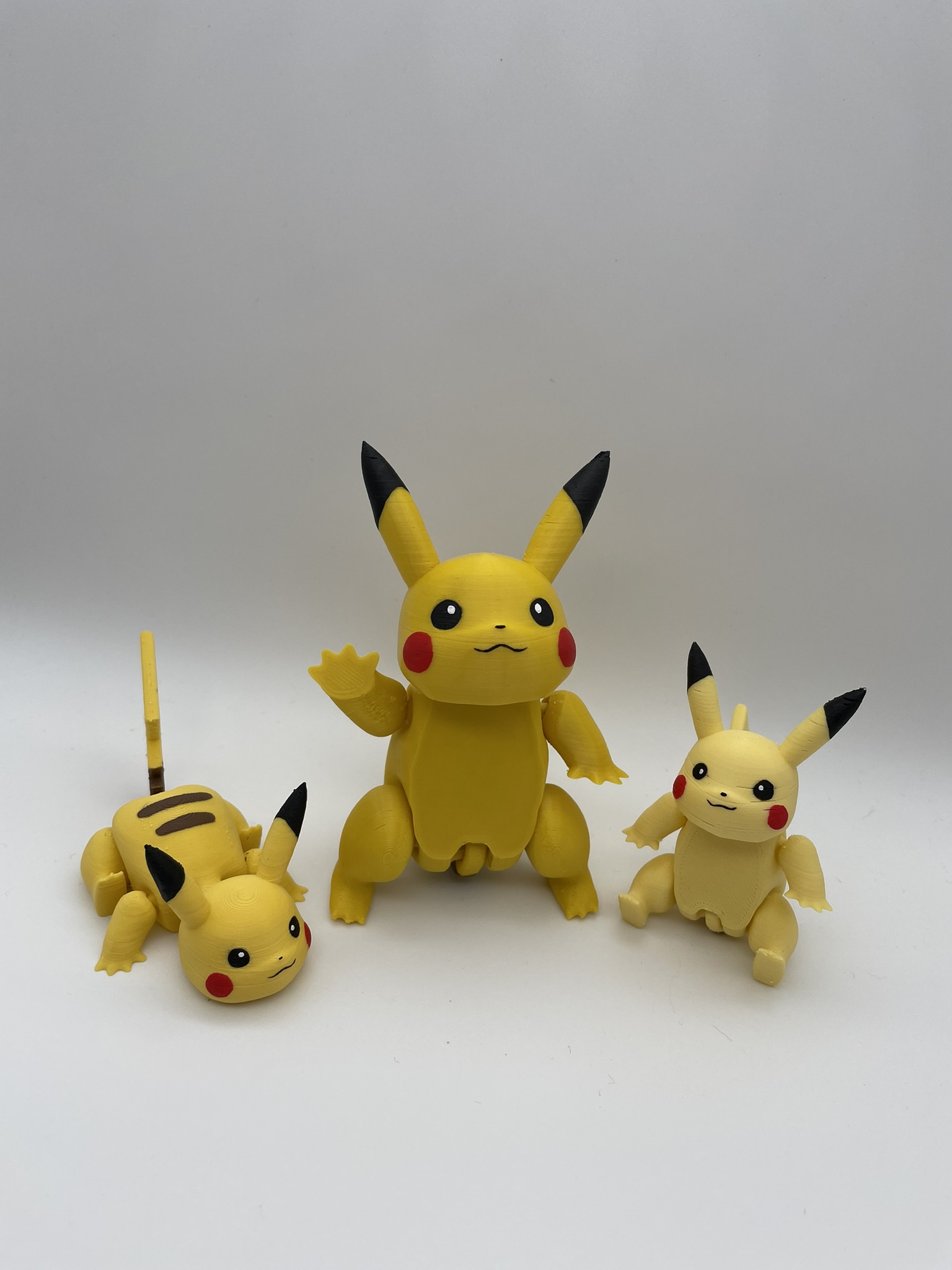 Pikachu articulated por Entroisdimensions | Descargar modelo STL ...