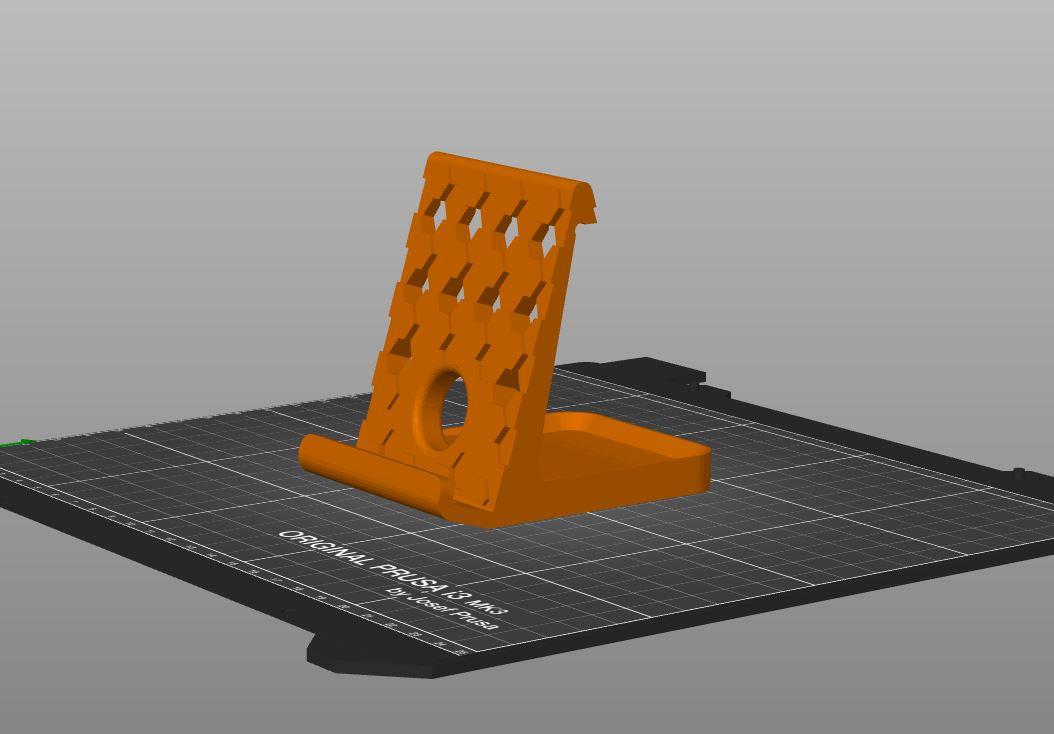 Plus Size Cell Phone Stand by Dave B | Download free STL model ...