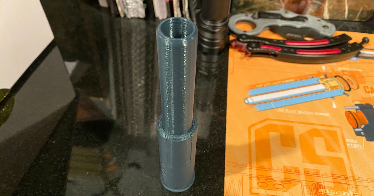 Spring Thunder "Sniper Barrel" Shells by racerethan | Download free STL ...