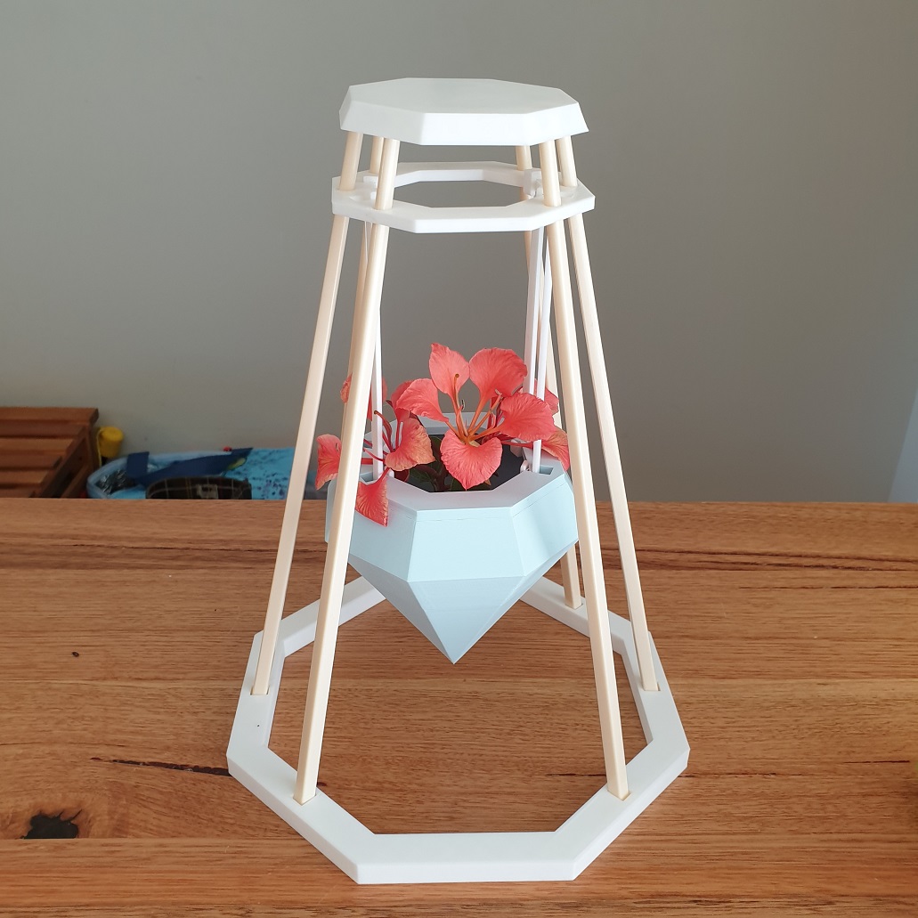 Chopstick plant or flower stand by 3DPrintBunny | Download free STL ...