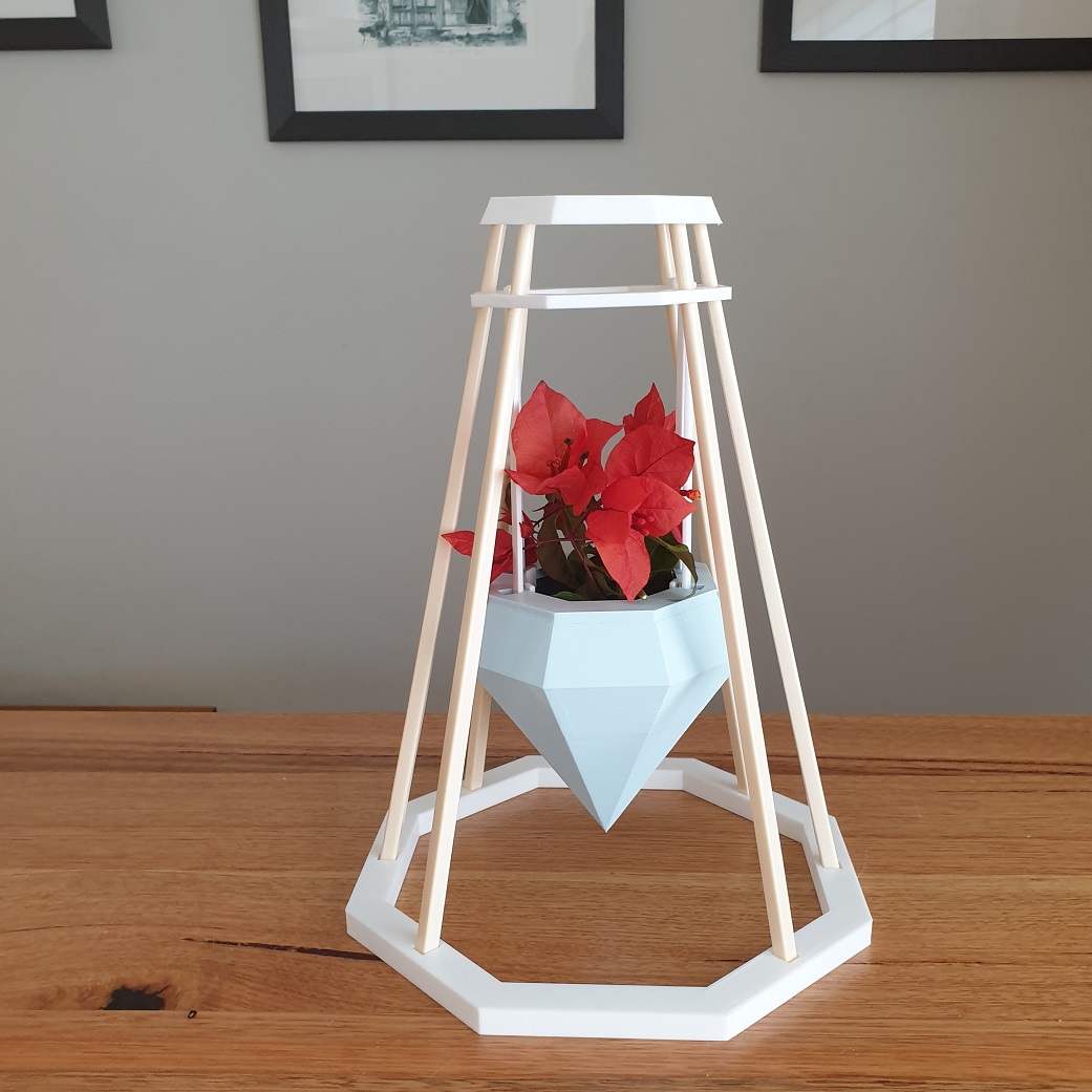 Chopstick plant or flower stand by 3DPrintBunny | Download free STL ...
